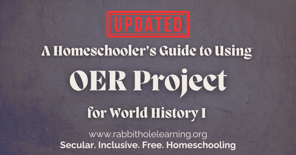 Free High School World History Curriculum with OER Project – Rabbit ...